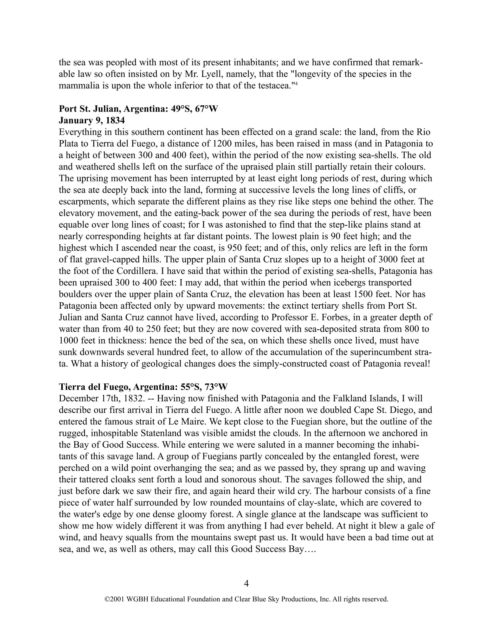 Darwins excerpts | PDF