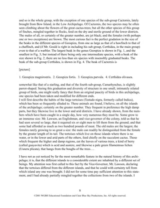 Darwins excerpts | PDF | Geology | Science