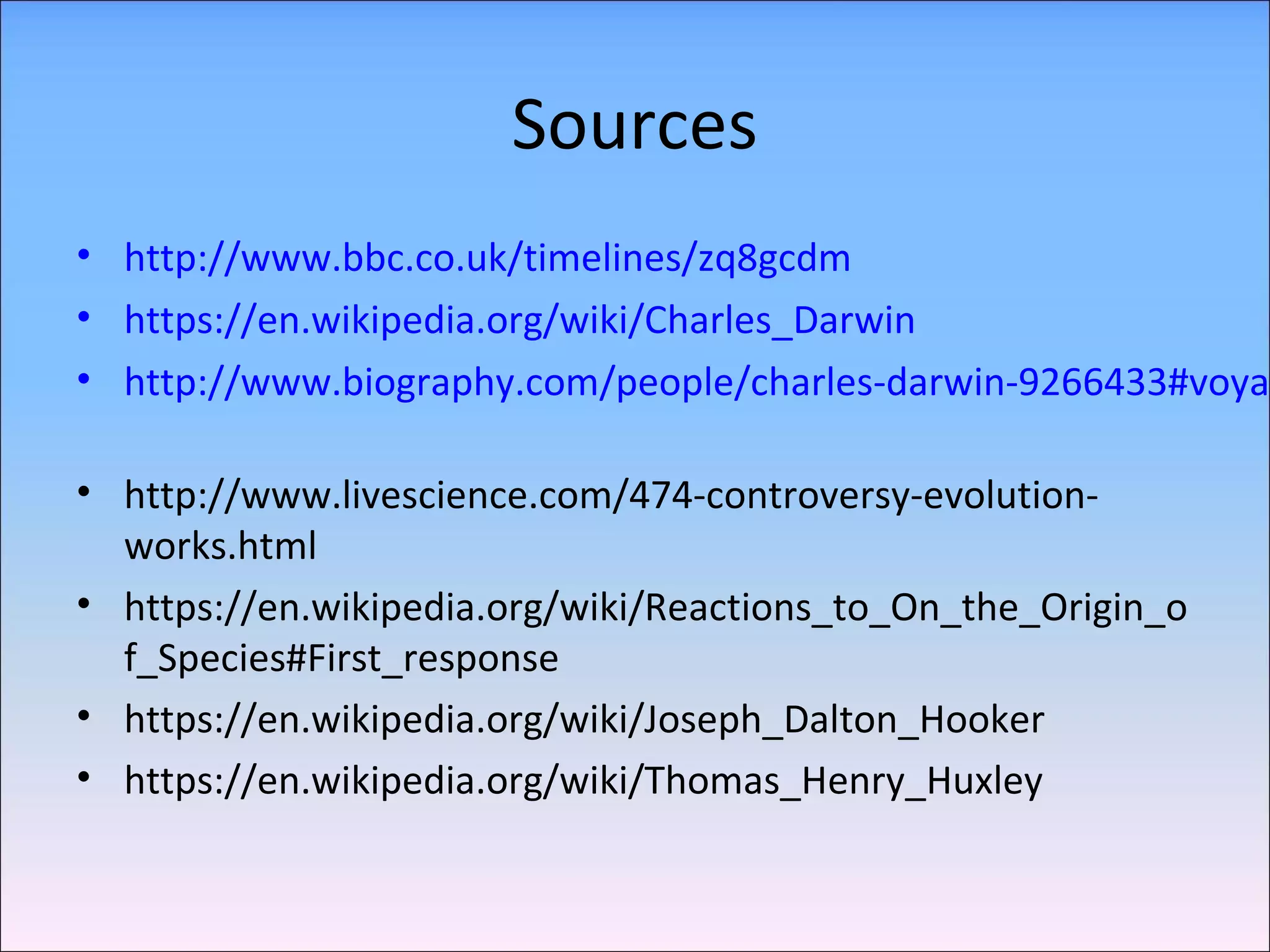 Darwin’s theory Maria Vrettou | PPT