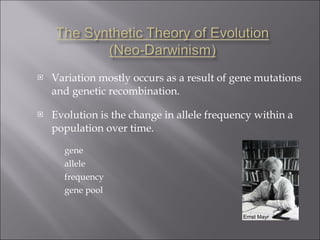Darwin’s theory of evolution | PPT