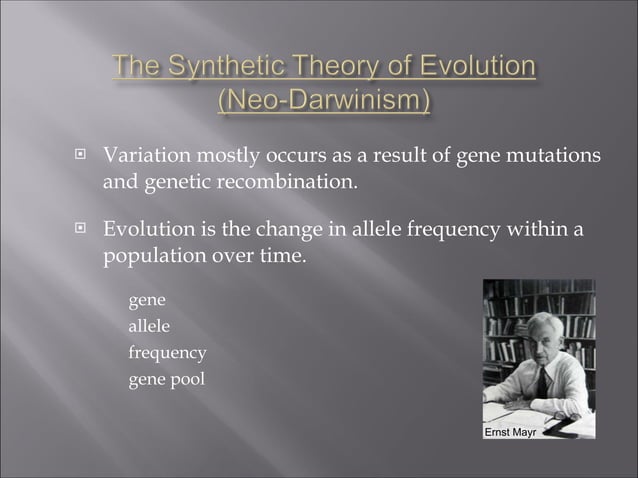 Darwin’s theory of evolution | PPT | Genetics | Science