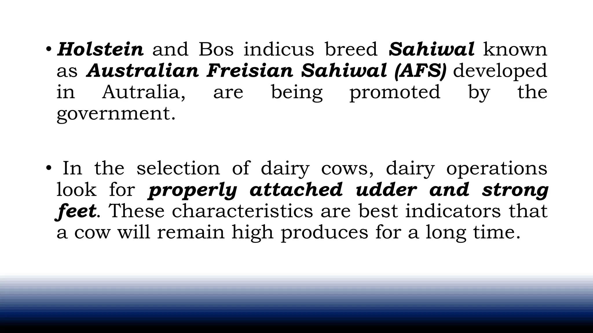 Dairy cattle breeds | PDF
