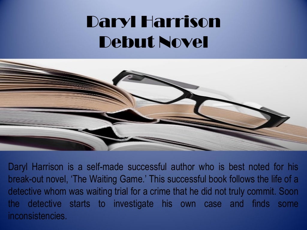 Daryl Harrison_Self-Published Author