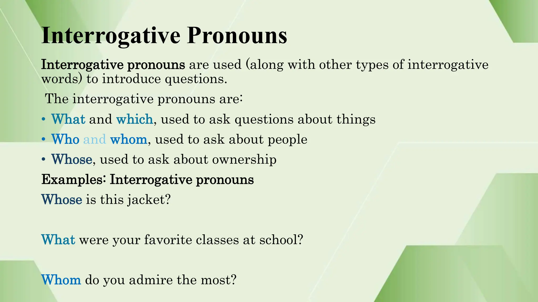 What is a pronoun? Pronoun Presentations | PPTX