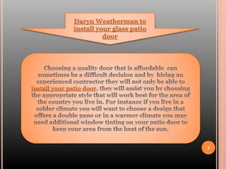 Daryn Weatherman | PPTX