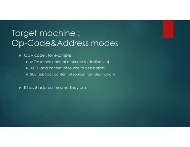Issues in the design of Code Generator | PDF | Programming Languages ...