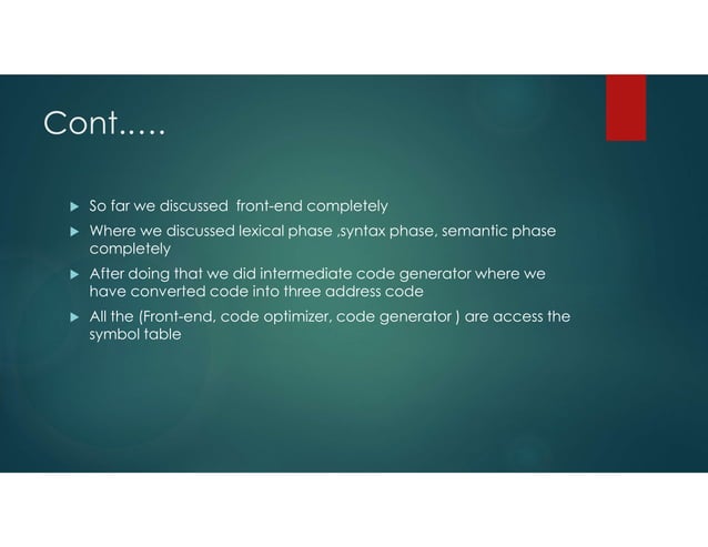 Issues in the design of Code Generator | PDF | Programming Languages ...