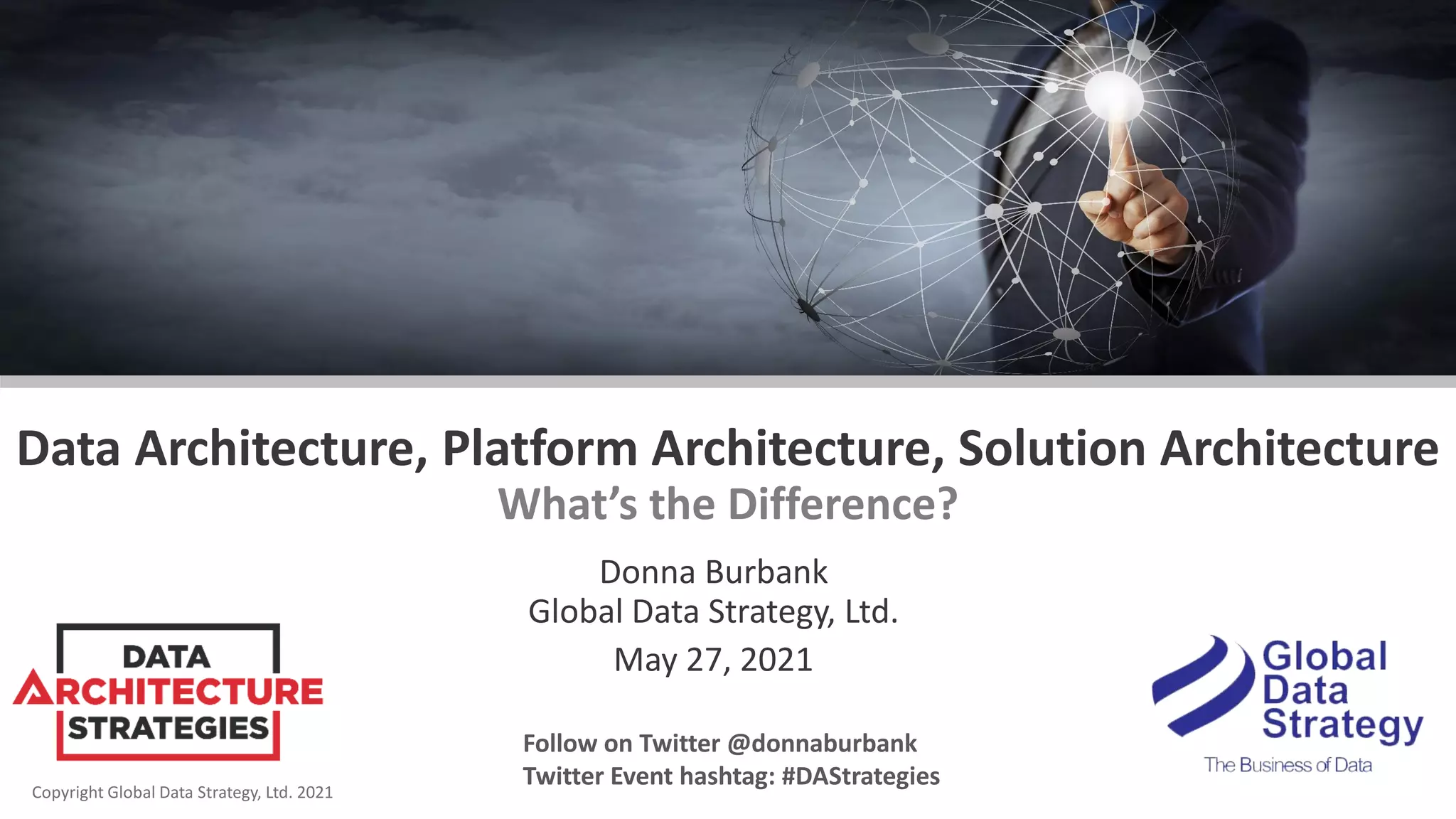 Data Architecture, Solution Architecture, Platform Architecture — What ...