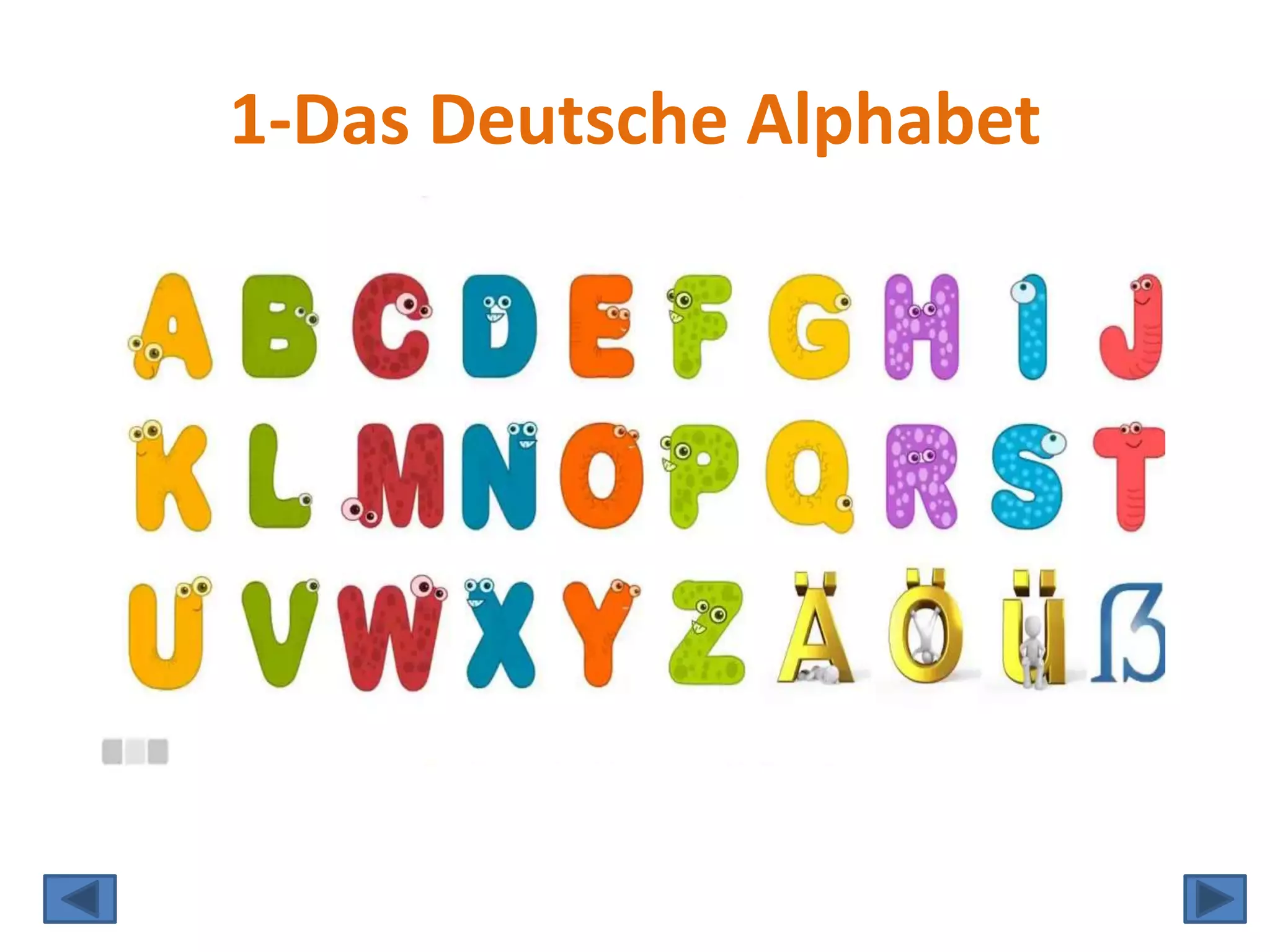 Das alphabet | PPTX