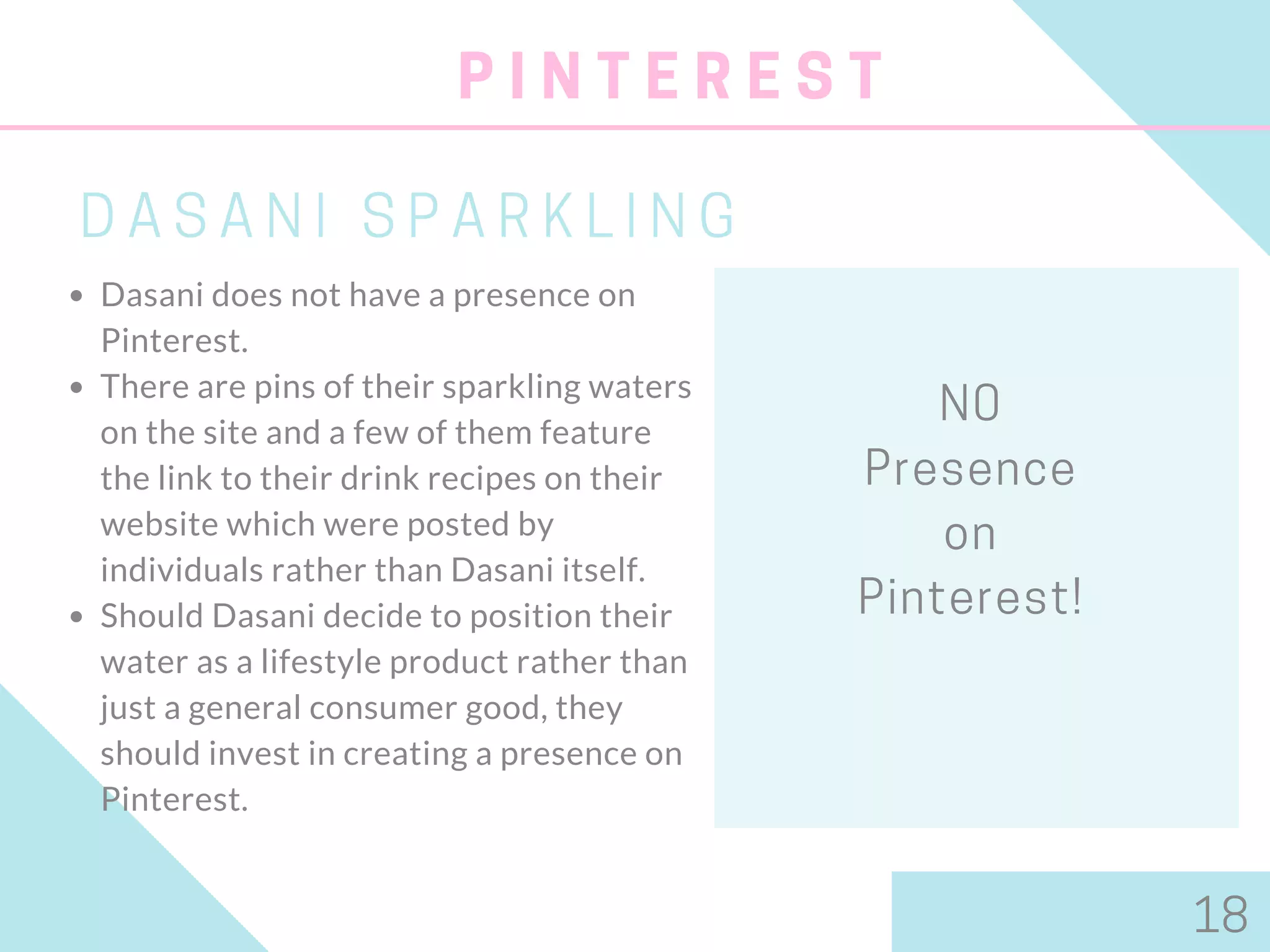 Dasani Sparkling vs. La Croix | PPT