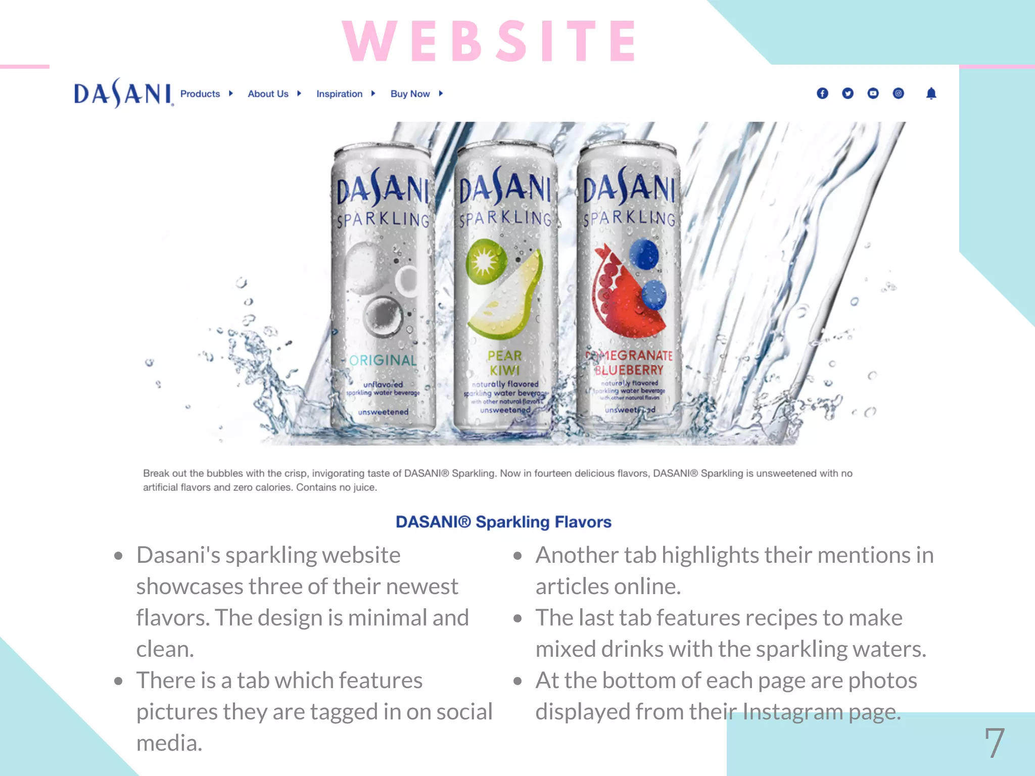Dasani Sparkling vs. La Croix | PPT