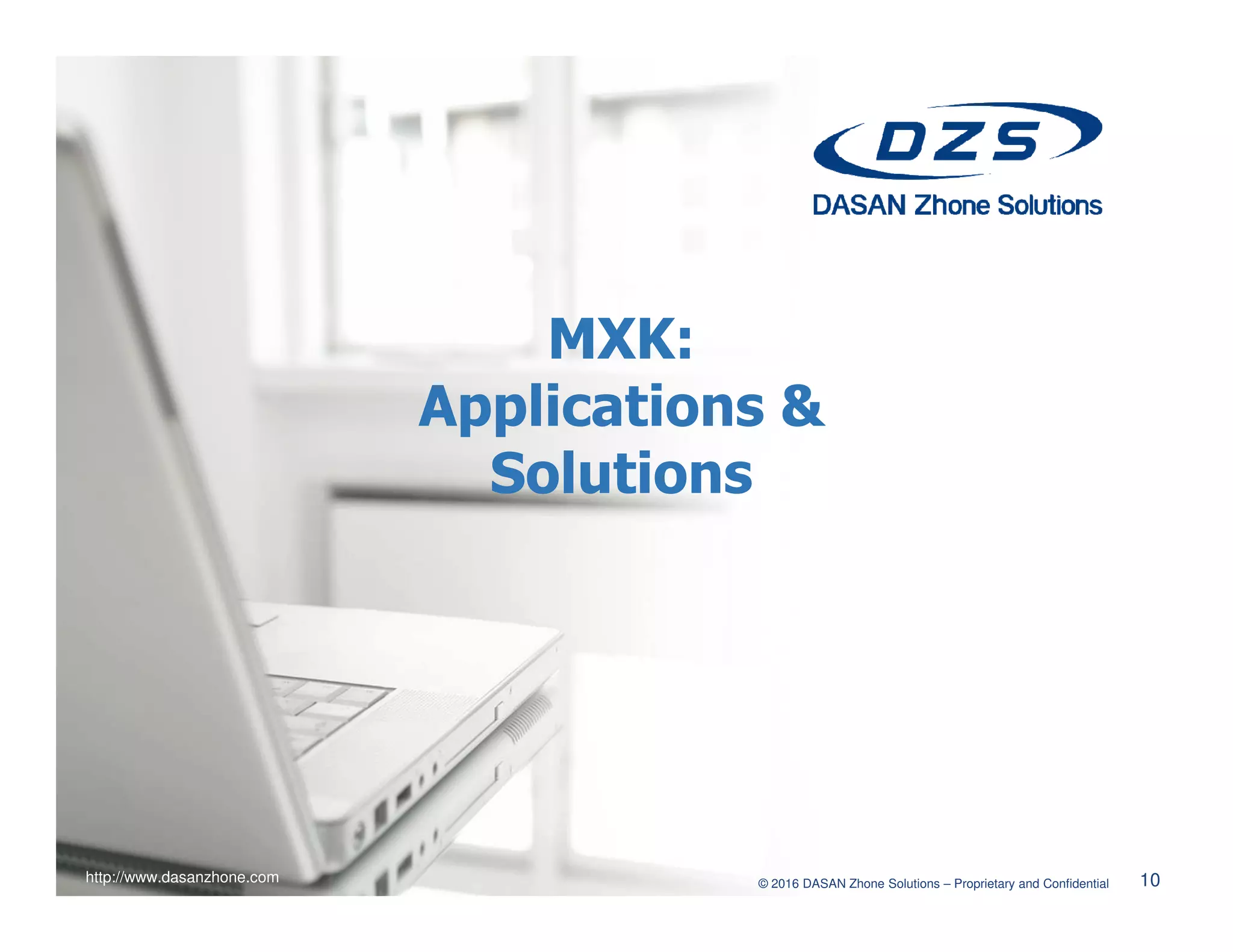 Dasan zhone mxk_msan_solution | PDF