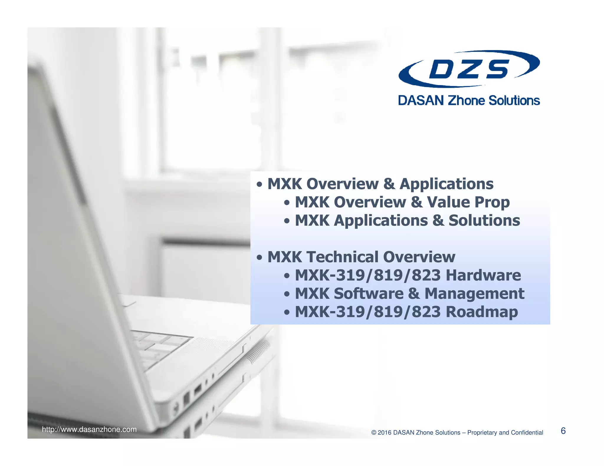Dasan zhone mxk_msan_solution | PDF