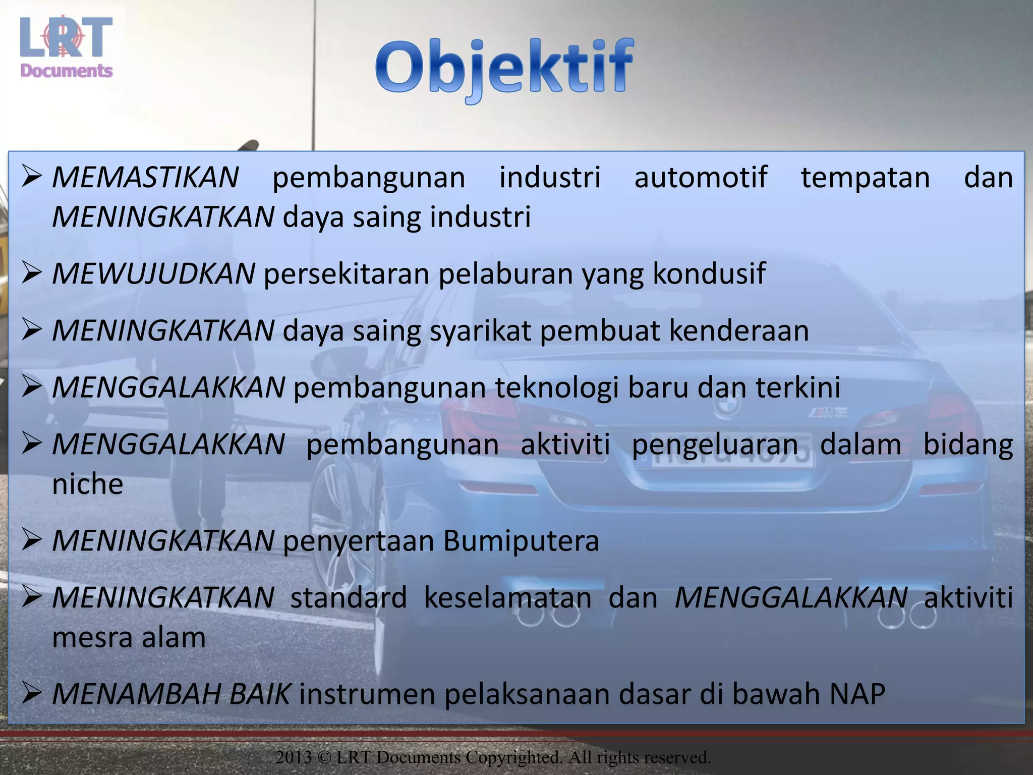 Dasar automotif Nasional (NAP) | PDF