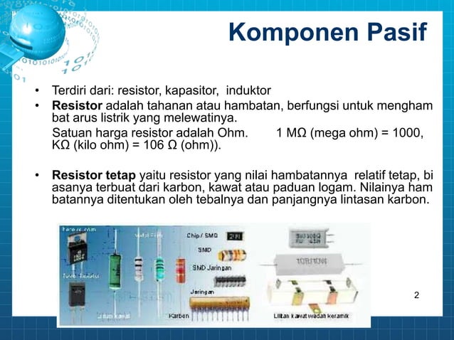Dasar dasar-elektronika | PPTX