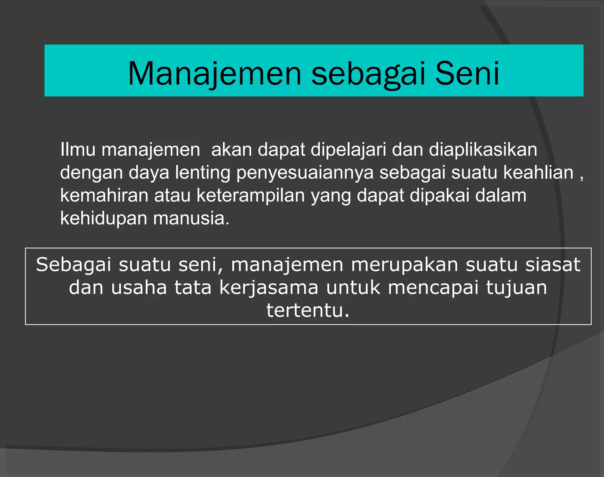 Dasar dasar-manajemen | PPT