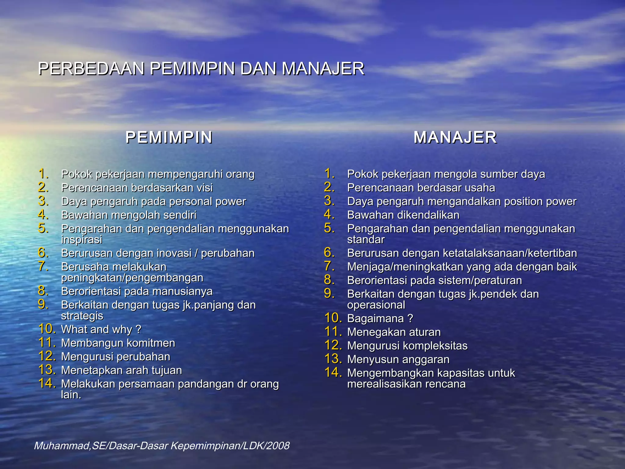Dasar dasar-manajemen-pertemuan-9 | PPT