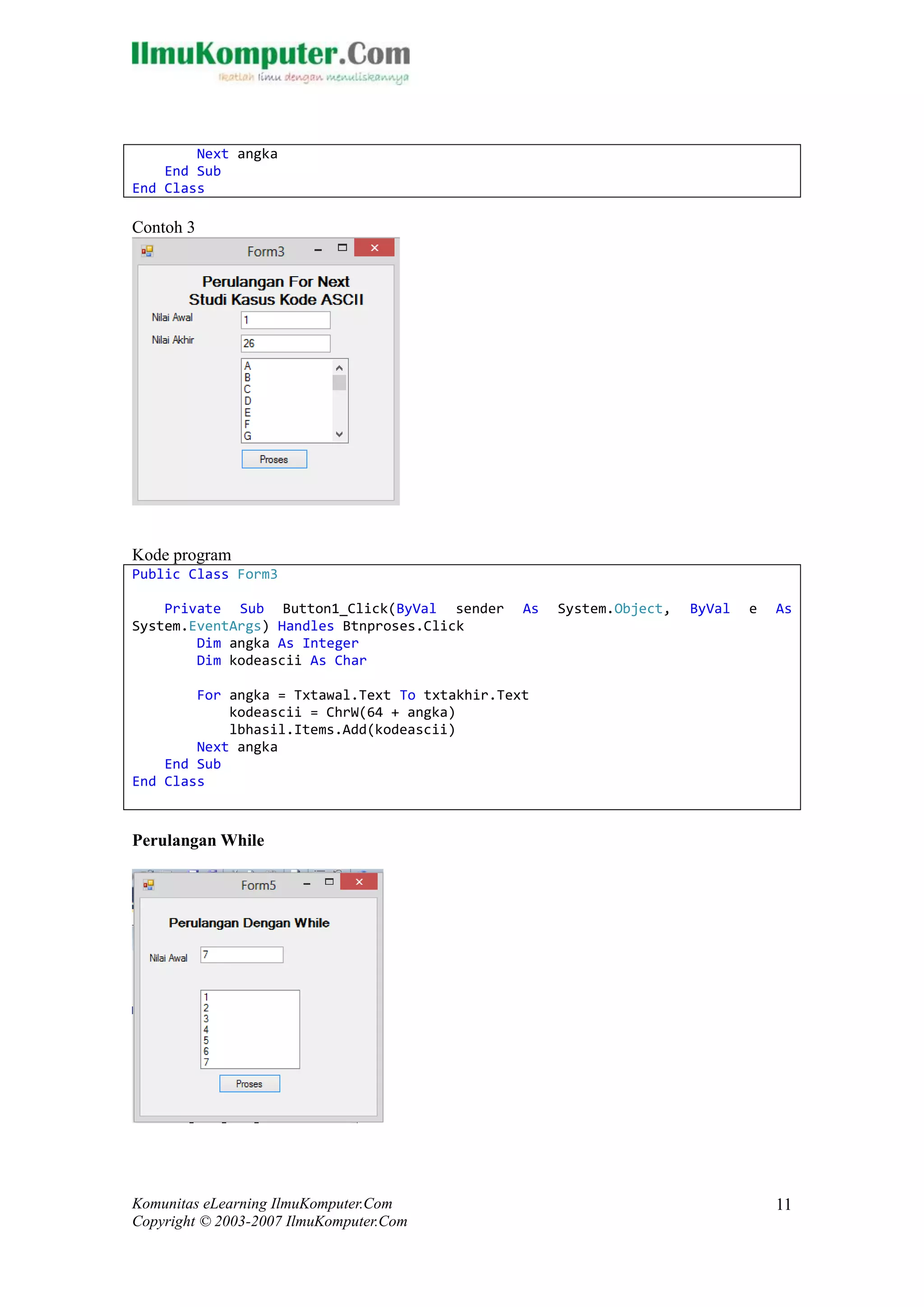 Dasar dasar-pemrograman-visual-studio-2010 | PDF