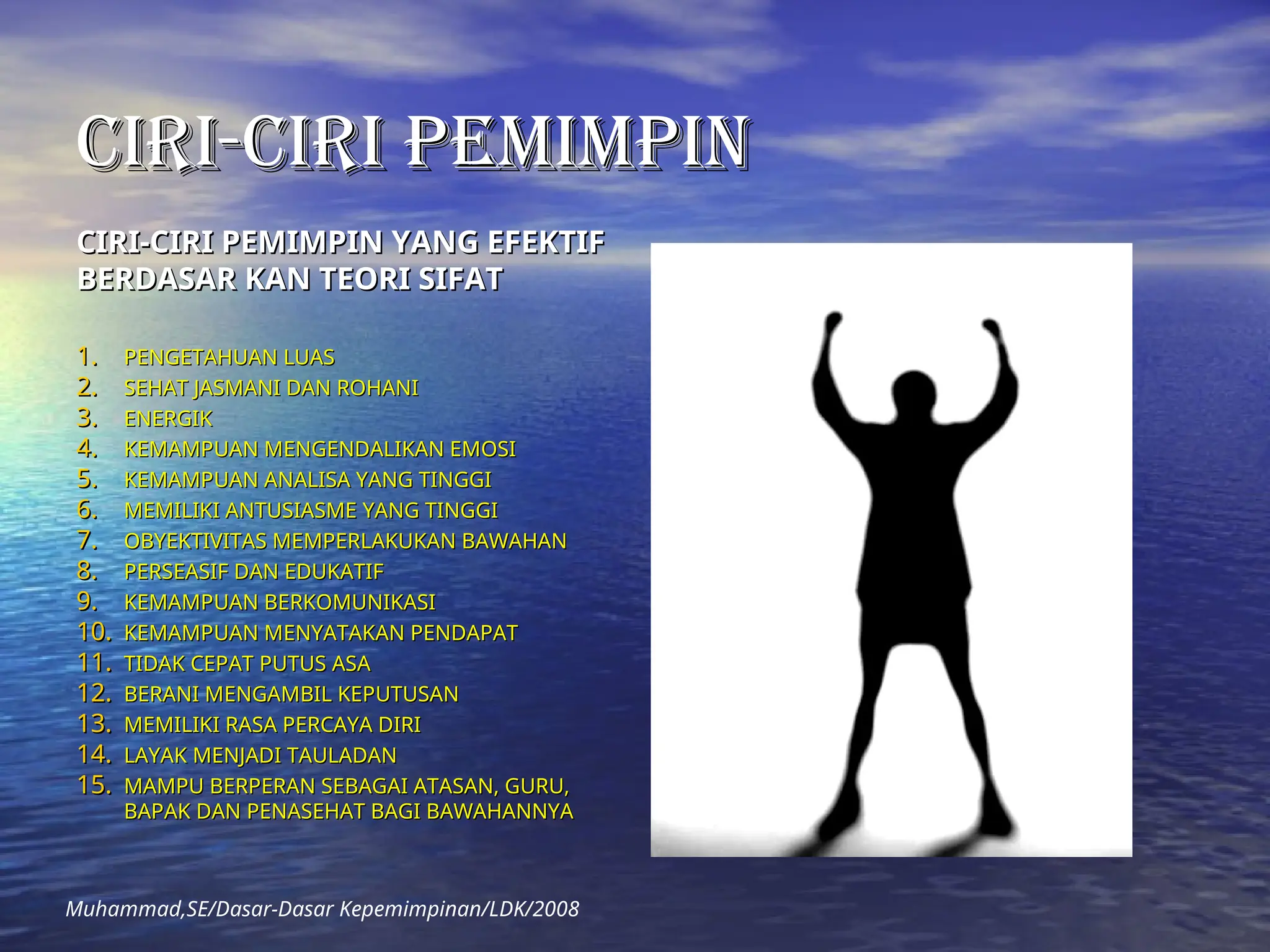 dasar dasar kepemimpinan untuk masa depan | PPT