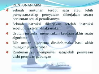 Dasar dasar algoritma | PPTX