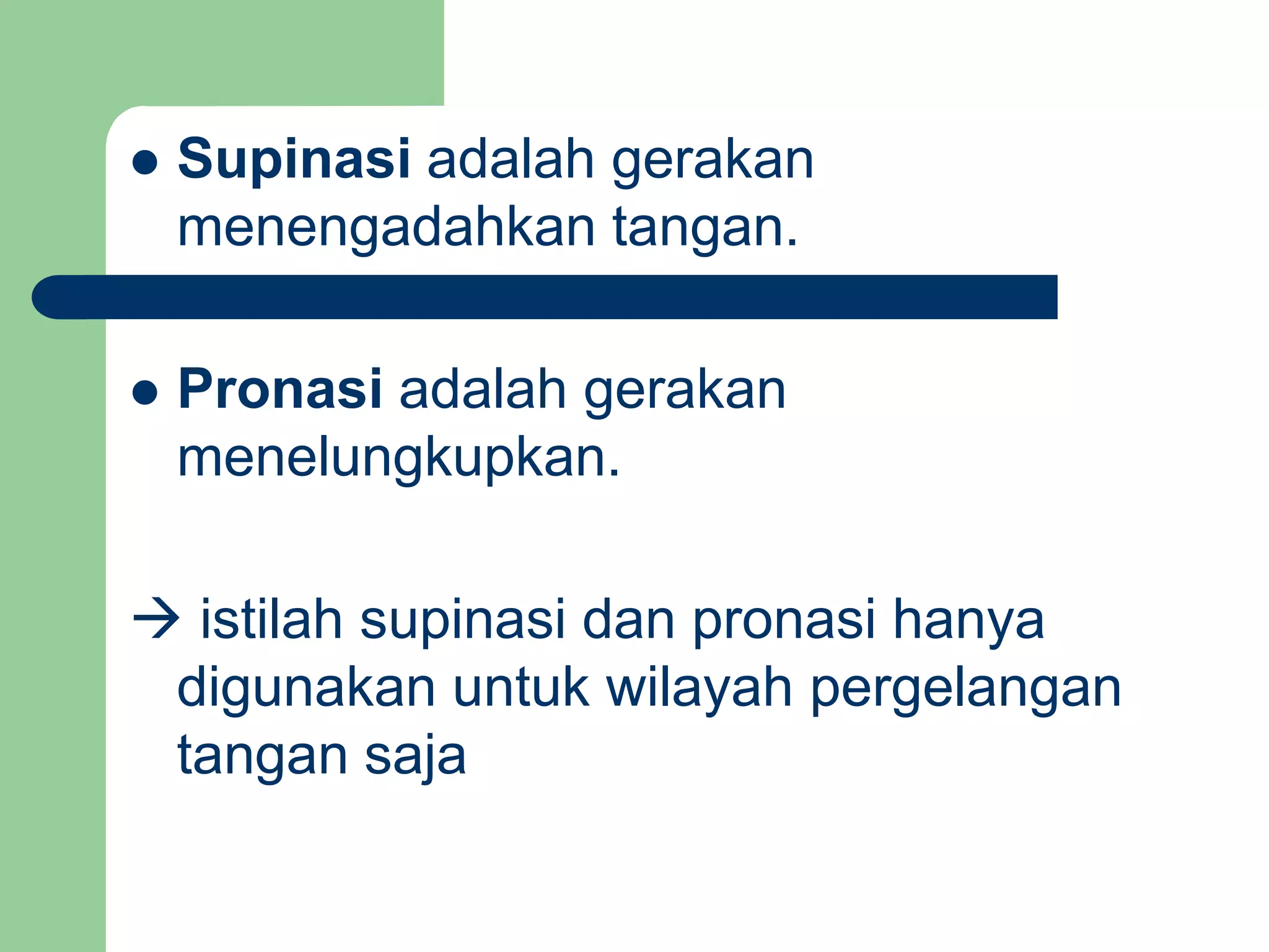 Dasar dasar anatomi | PPTX