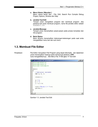 Dasar dasar c++ | PDF