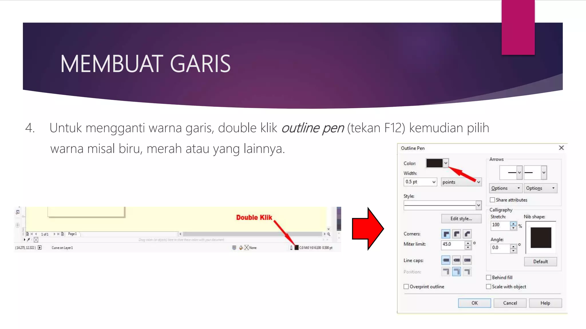 Dasar dasar coreldraw 2 | PPT