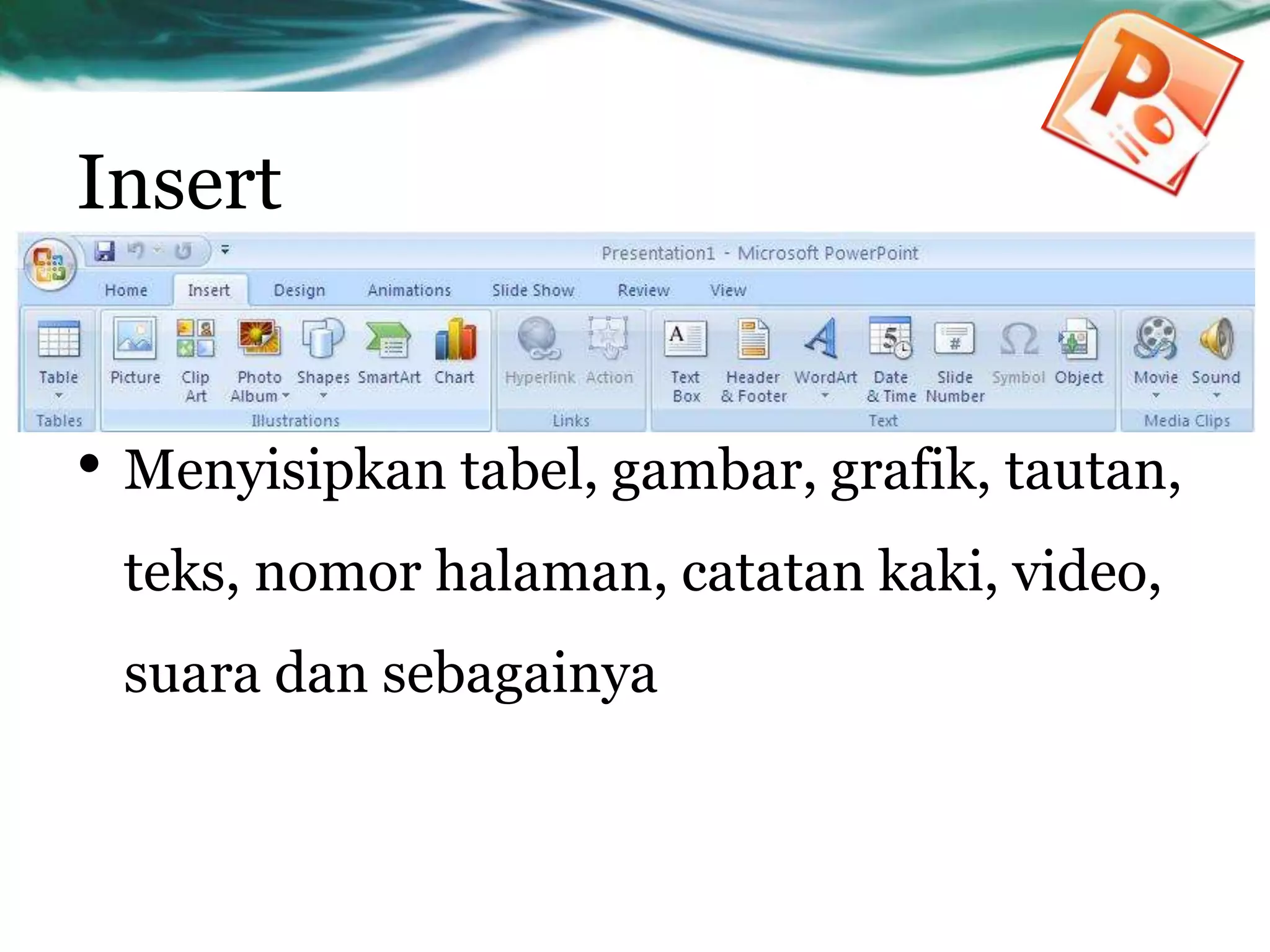 Dasar dasar dan aplikasi word-power point | PPTX