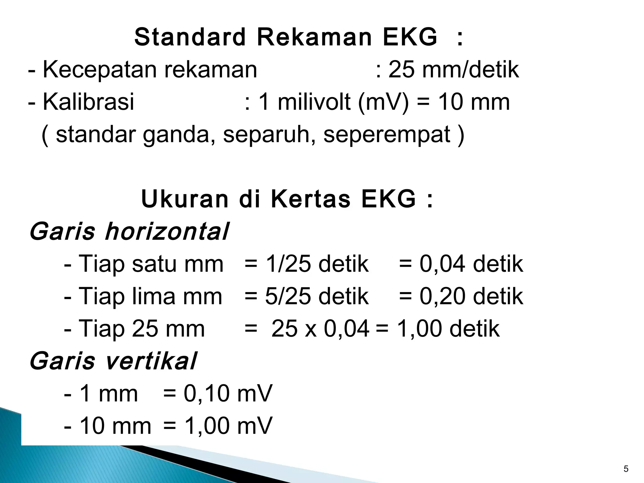 Dasar dasar ekg fix | PPT