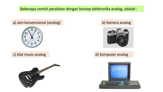 Dasar dasar elektronika analog dan digital | PPTX