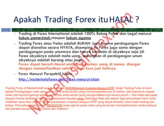 Dasar dasar forex trading online | PDF