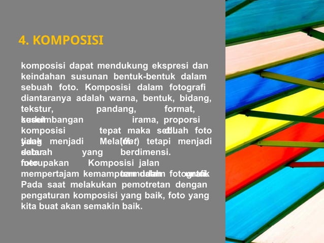Dasar-dasar Fotografi untuk Pemula dan SIswa SMK | PPT