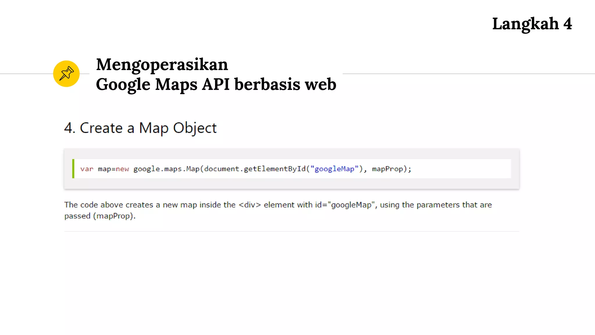 Dasar-dasar google maps api | PPT