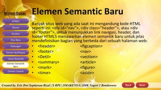 Dasar dasar html5 | PPT