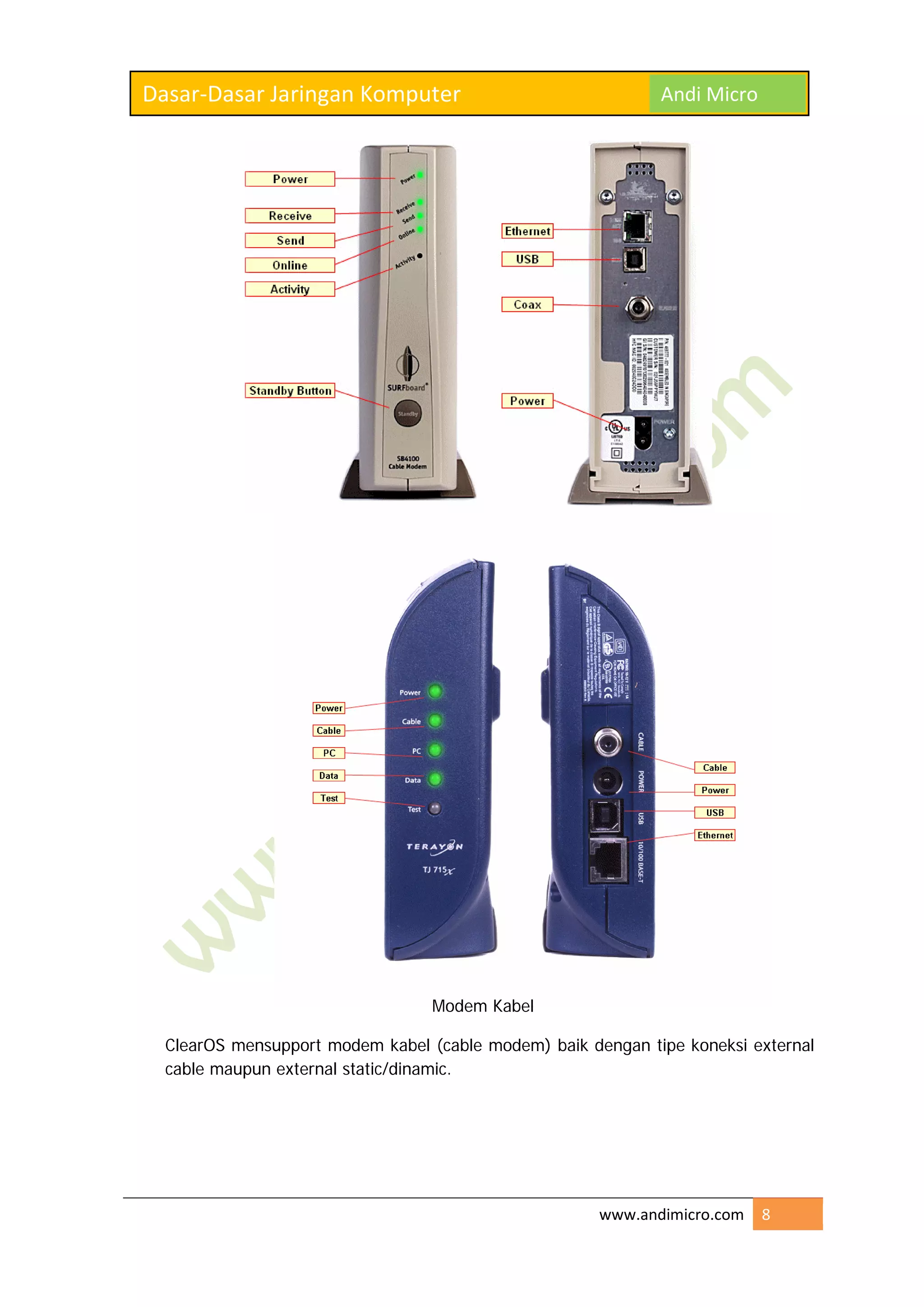 Dasar dasar jaringan | PDF