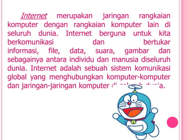 Memahami Dasar dasar jaringan internet Microsoft Power Point | PPTX