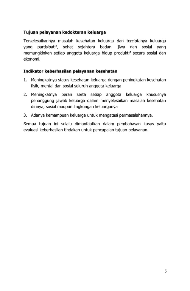 Dasar dasar kedokteran keluarga normal-bab 1 | PDF
