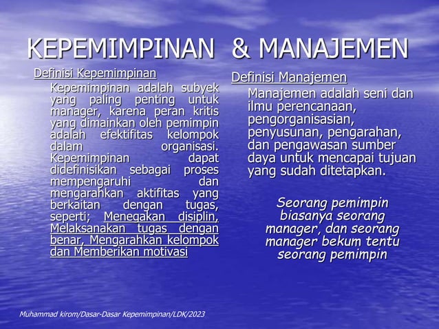dasar-dasar kepemimpinan bagi siswaa.ppt