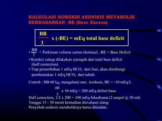 keseimbangan asam-basa dan gas darah | PPT