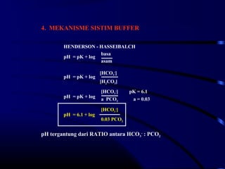 keseimbangan asam-basa dan gas darah | PPT