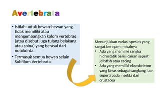 Dasar-dasar Klasifikasi Hewan dalam pembeajaran biologi.pptx