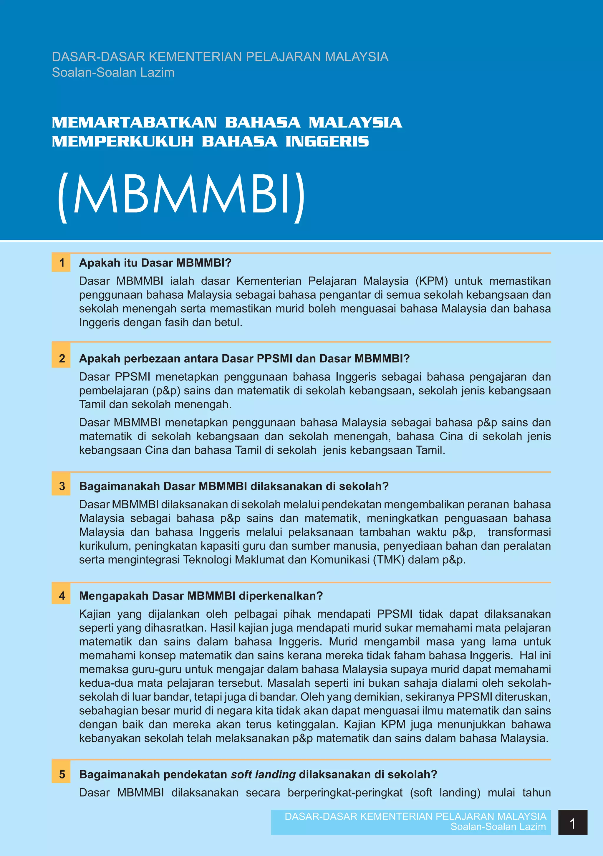 Dasar dasar kpm bm (ncm) | PDF