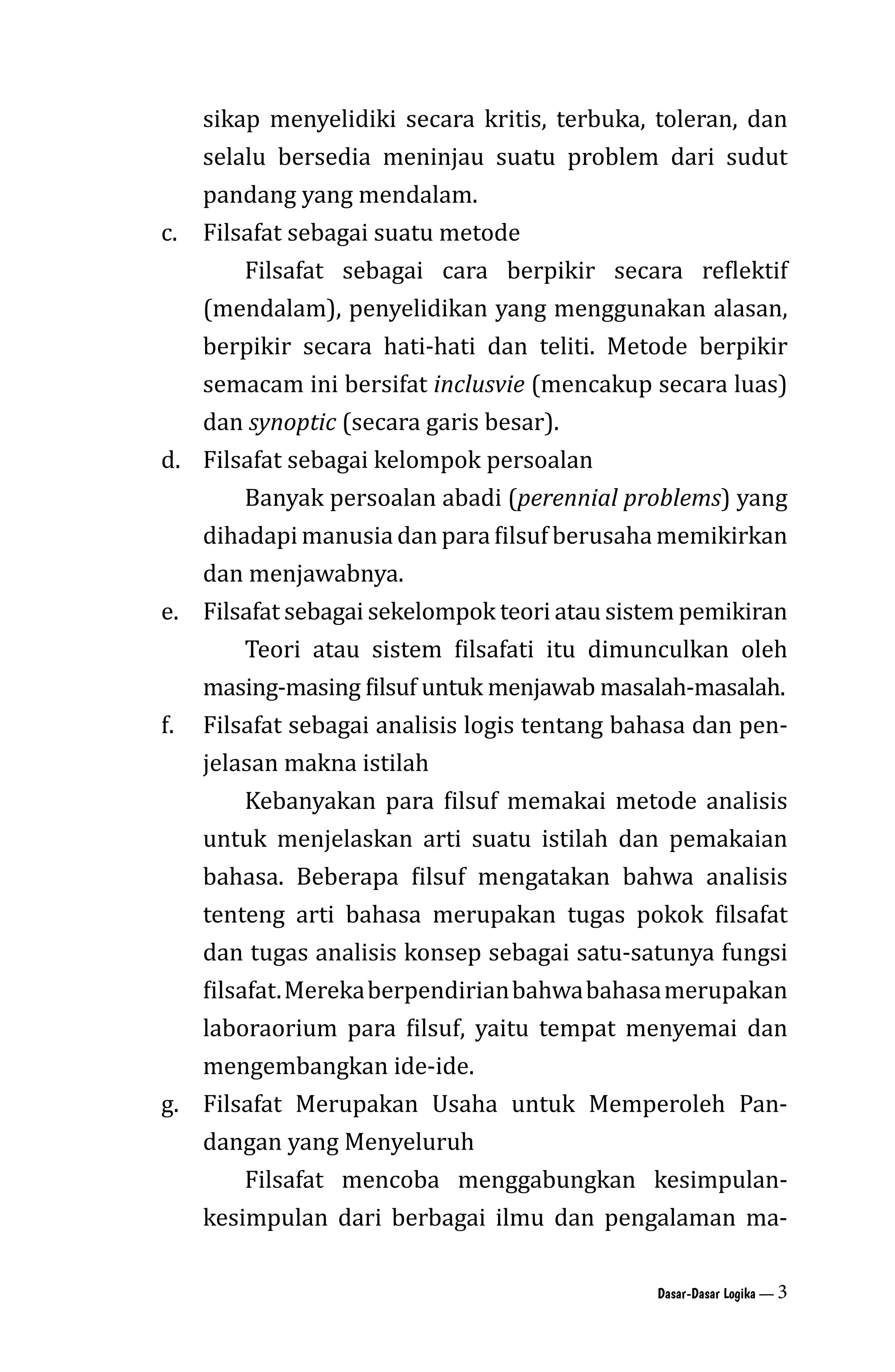 DASAR-DASAR LOGIKA | PDF