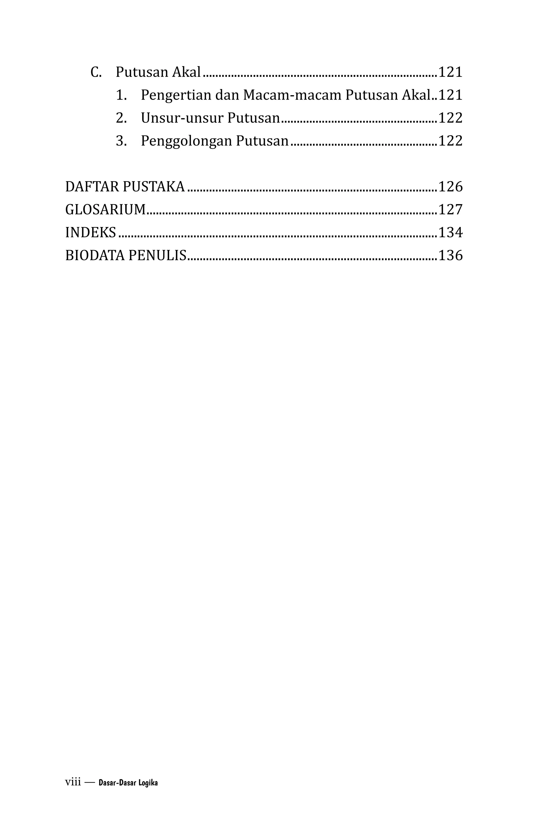 DASAR-DASAR LOGIKA | PDF