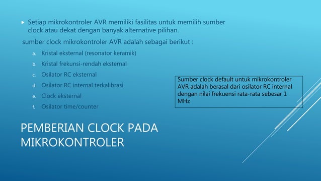Dasar dasar mikrokontroler-micahelrio | PPTX