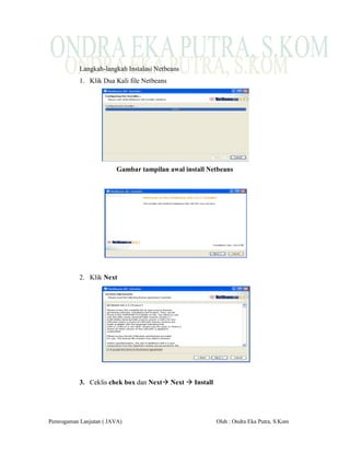 Dasar dasar netbeans | PDF