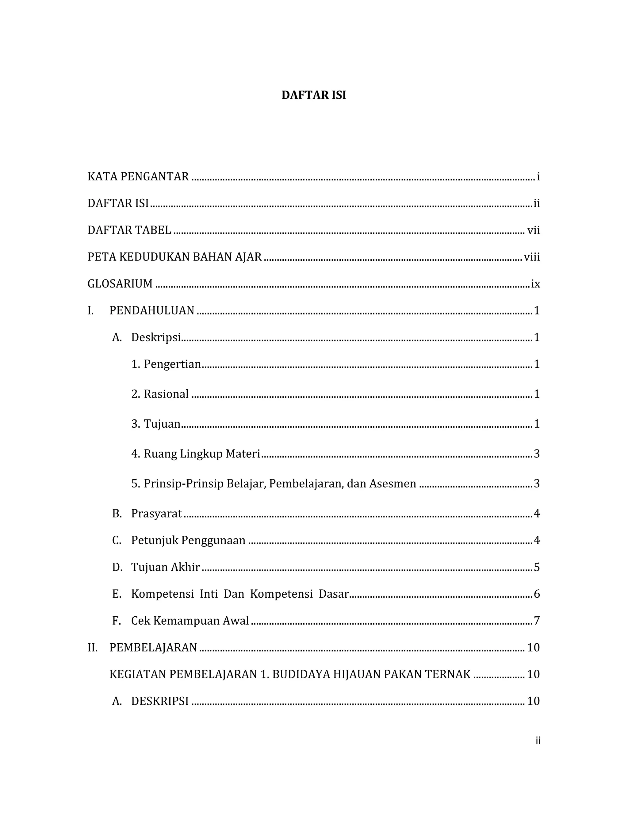 Dasar Dasar Pakan Ternak | PDF