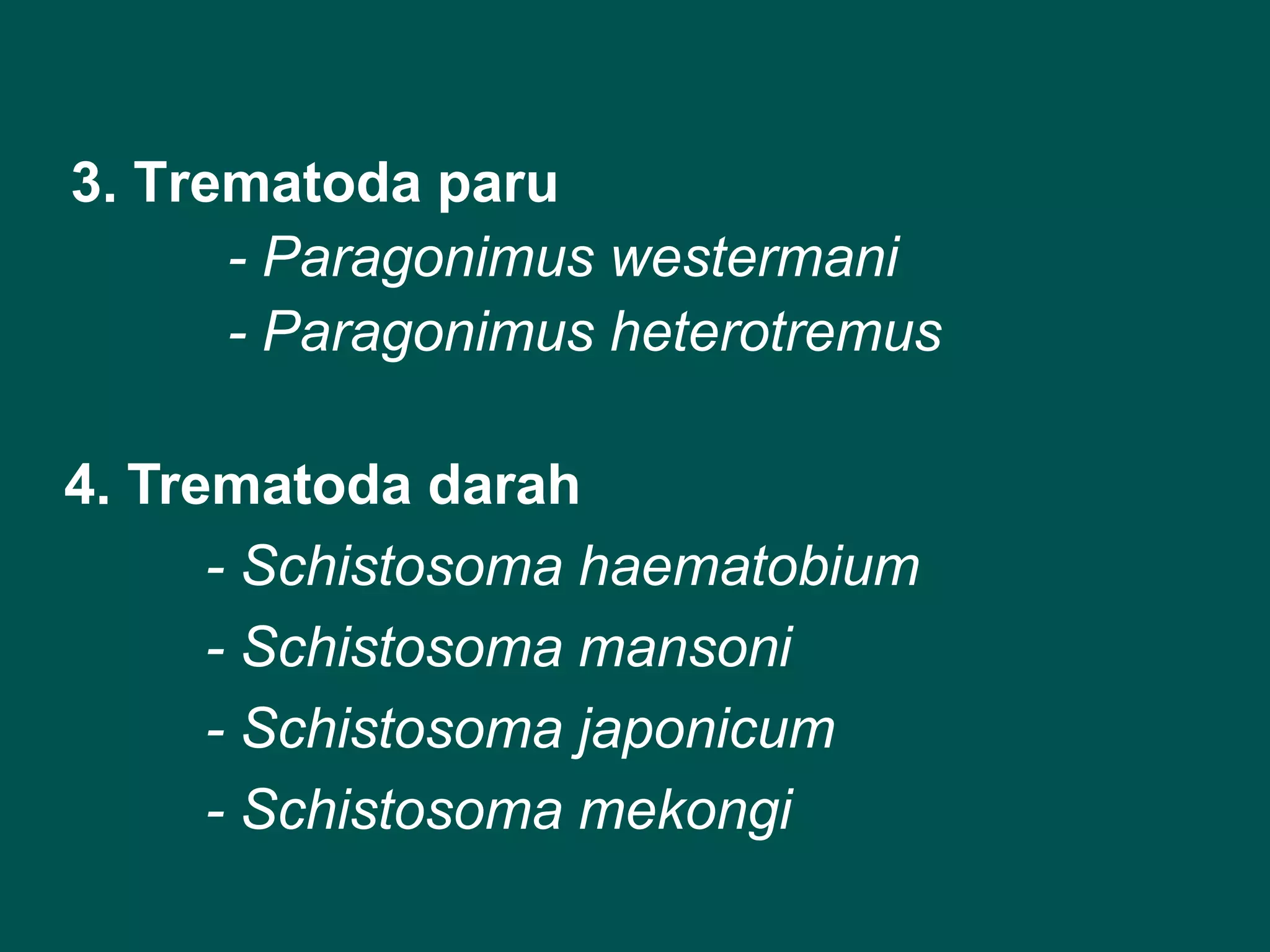 Dasar-dasar parasitologi | PPT