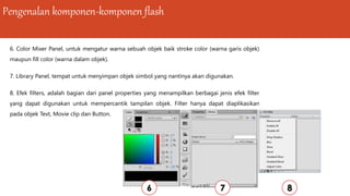 DASAR-DASAR PEMBUATAN ANIMASI DENGAN FLASH.pptx | Free Download