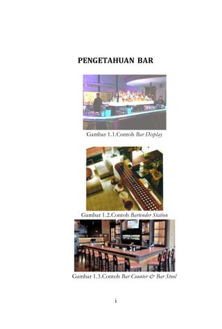 1.Dasar Dasar Pengetahuan Bar & Minuman | DOCX